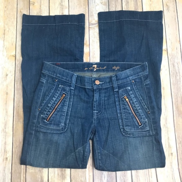 7 For All Mankind | Jeans | 7 For All Mankind 7famk Zipper Pocket Dojo ...